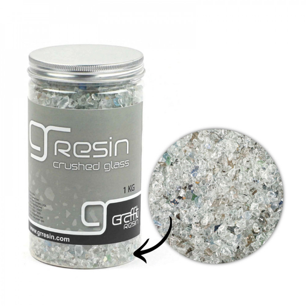 GRAFFITI GLASS CRYSTALS MIXED 1KG