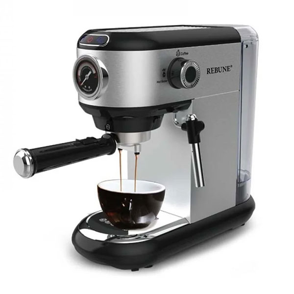Rebune Espresso Coffee Machine RE-6-034 Black